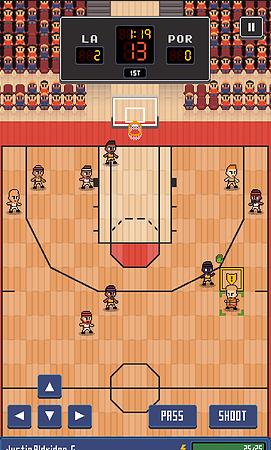 O Hoop League Tactics é um sim de basquete baseado em turnos para iOS e ...